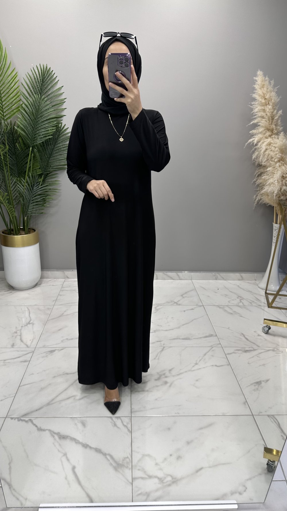 İçlik Elbise Siyah Modelleri En Uygun Fiyatlarla